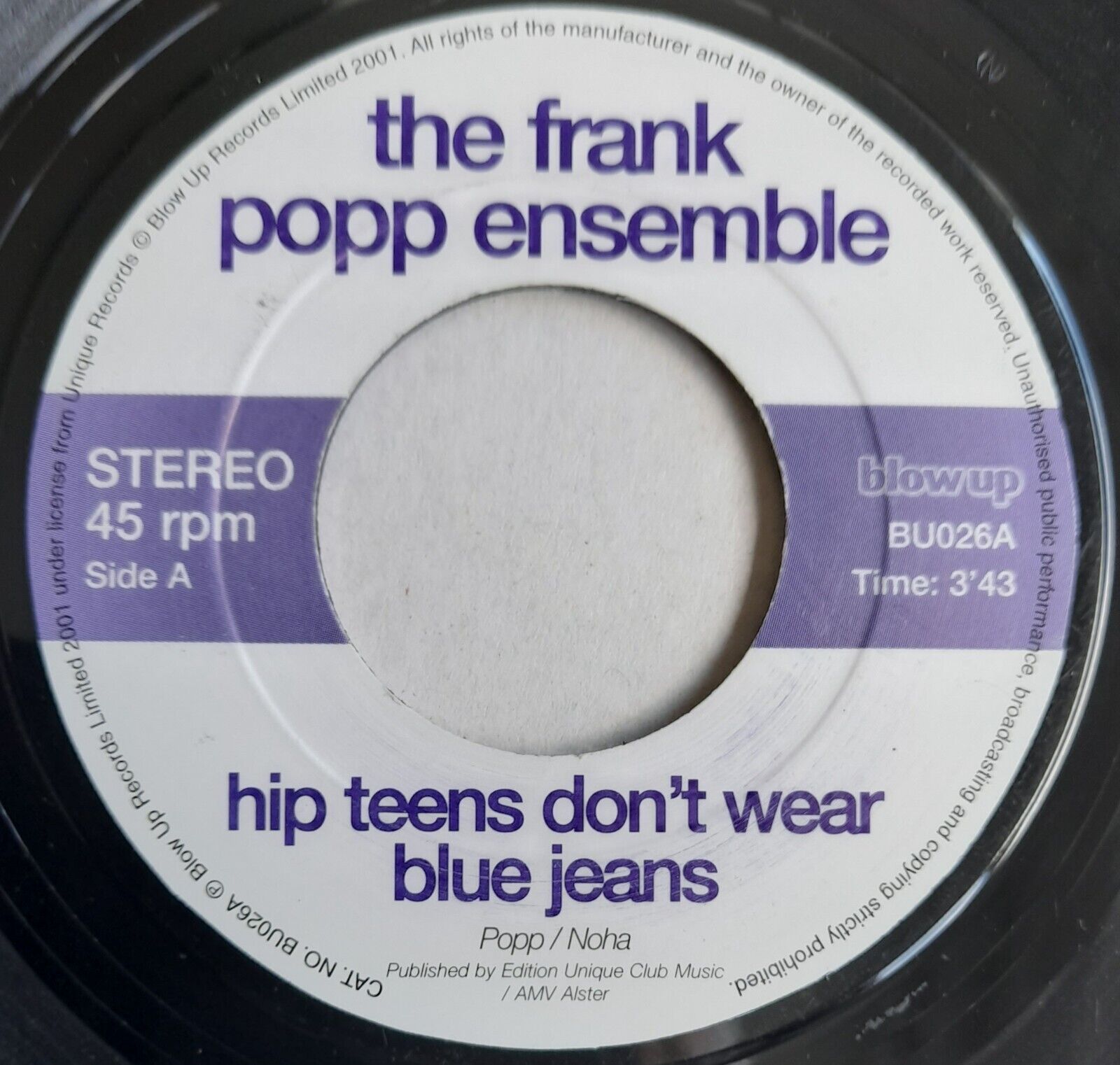 popsike.com - The Frank Popp Ensemble Hip Teens Don't Wear Blue Jeans ...