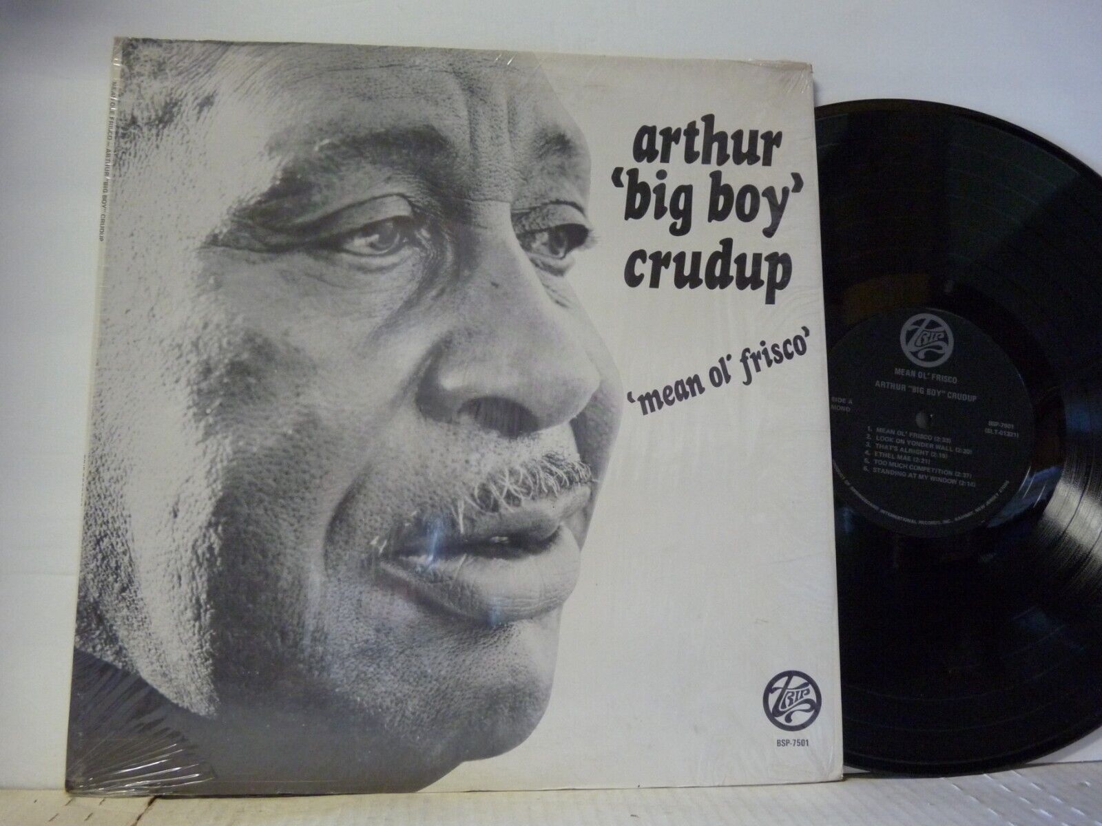 popsike.com - NM IN SHRINK Arthur "Big Boy" Crudup – "Mean Ol' Frisco ...