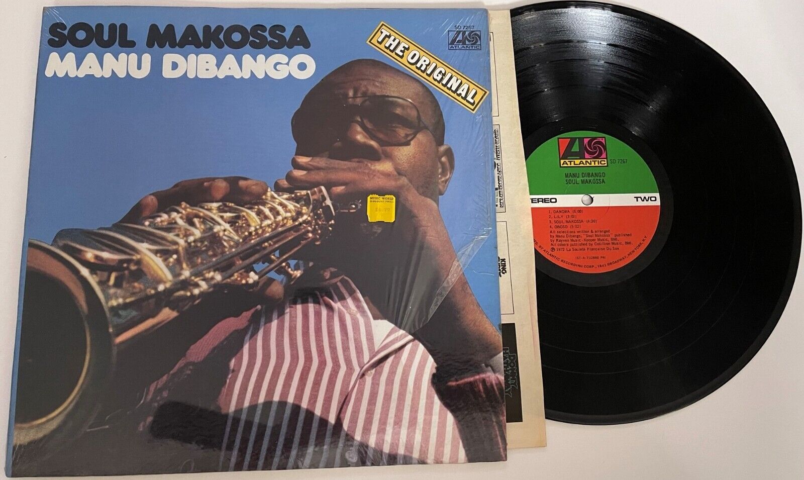 popsike.com - Soul Makossa Manu Dibango Record Album LP 1972 - auction ...