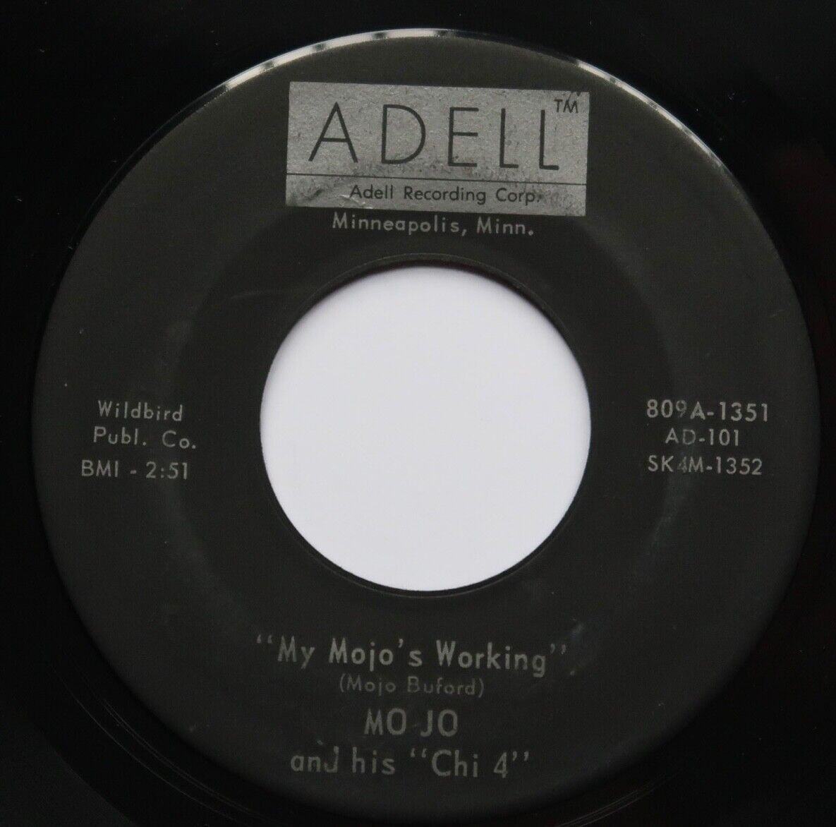 popsike.com - MO JO AND HIS CHI 4 My Mojo’s Working ORIG US 45 Adell ...