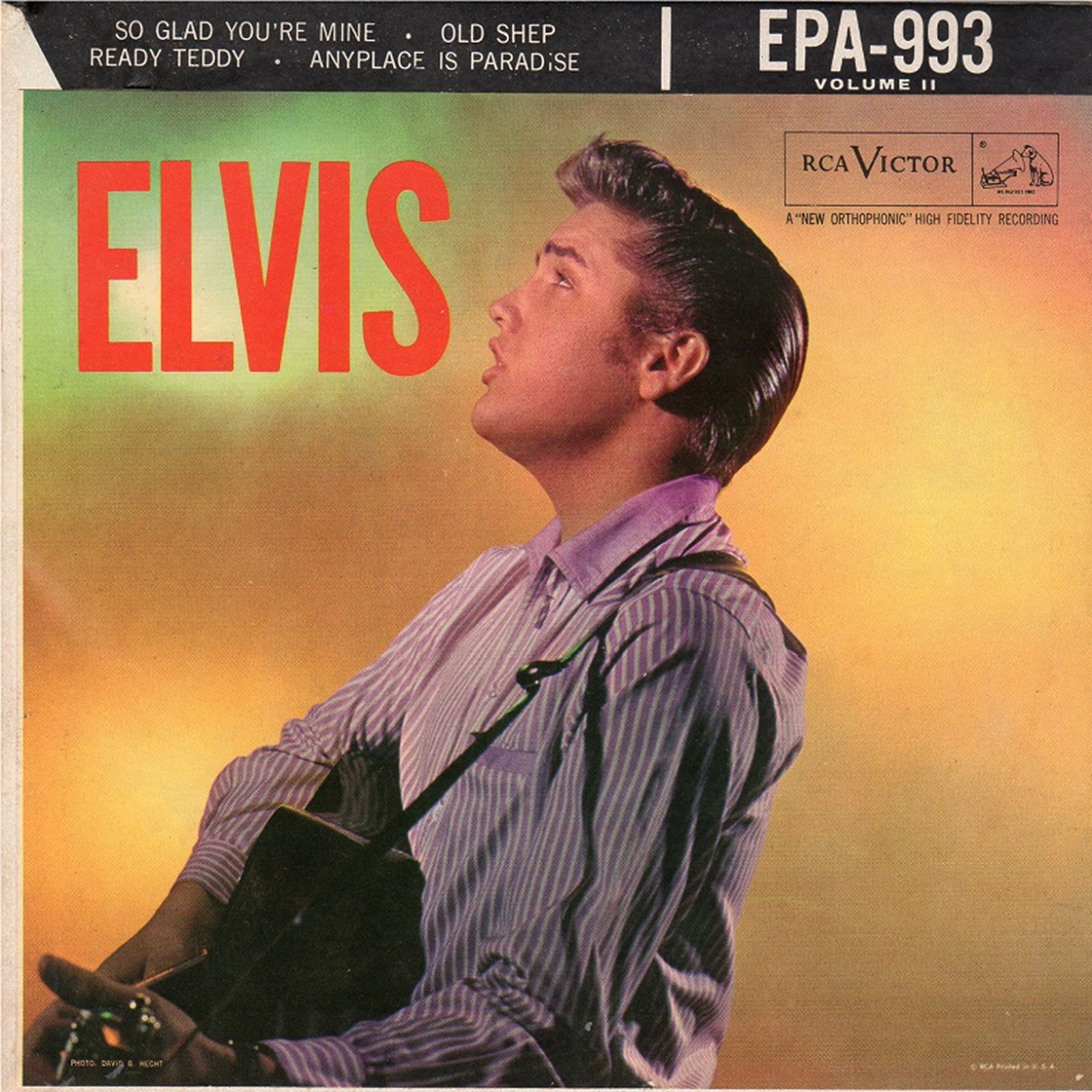 popsike.com - (NO DOG) Elvis Presley "Elvis, Volume 2" RCA Victor EPA ...