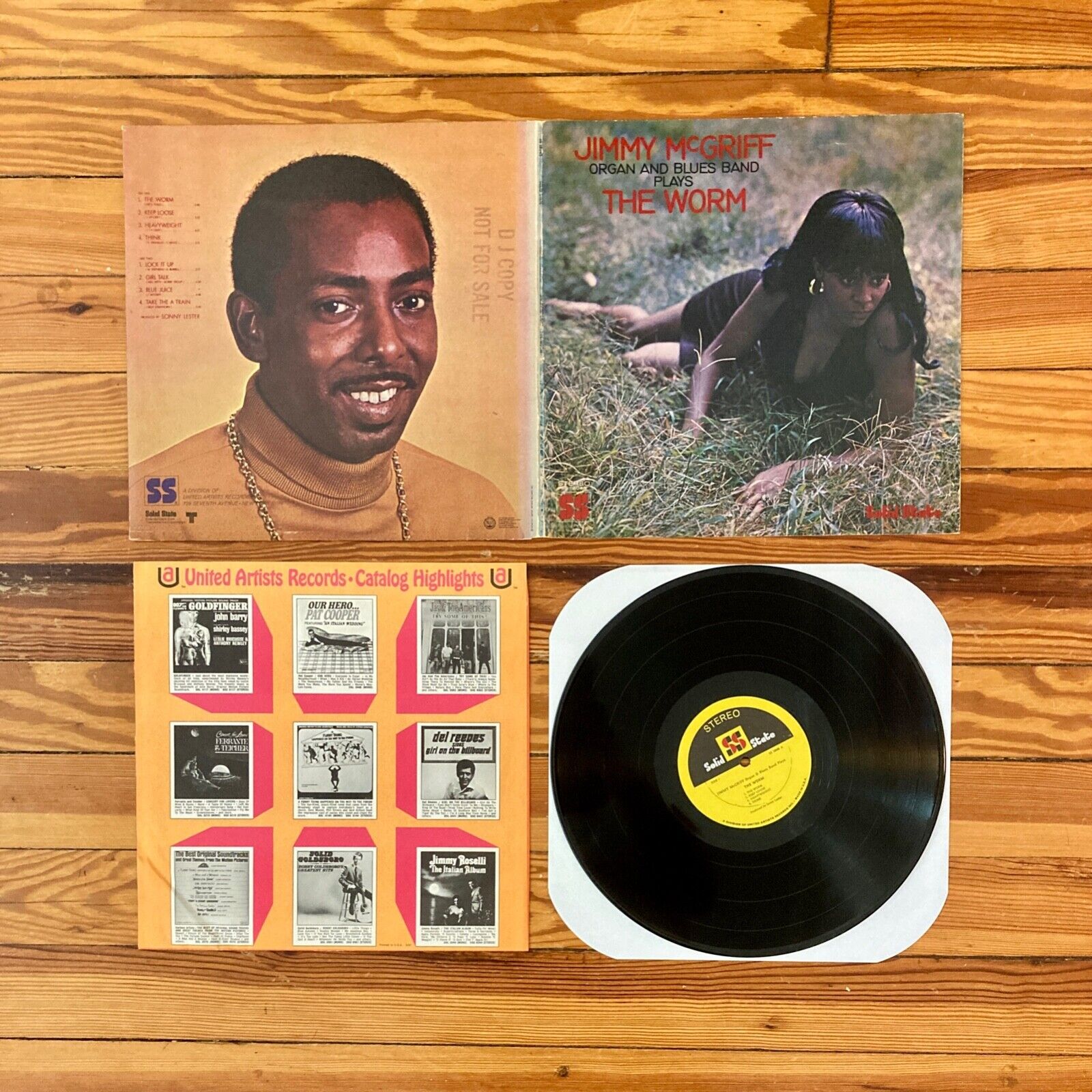 popsike.com - Jimmy McGriff Organ & Blues Band: The Worm LP Vinyl Solid ...