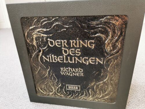 popsike.com - DECCA WAGNER DER RING DES NIBELUNGEN 22-LP WOODEN BOX SET SOLTI (1970) NM/EX ...