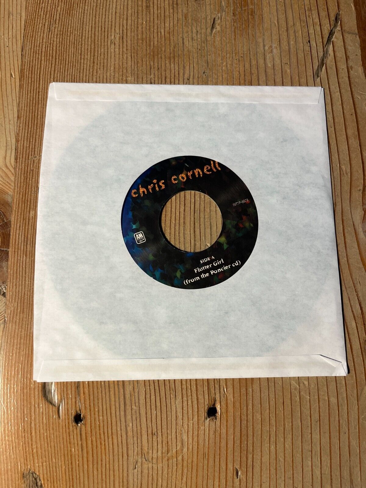 popsike.com - CHRIS CORNELL Flutter Girl/Sunshower RARE GREEN VINYL ...