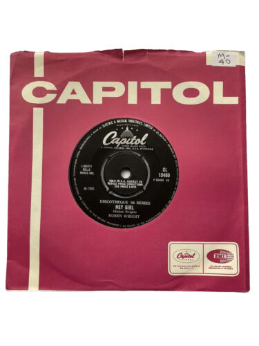 popsike.com - Ruben Wright - Hey Girl - Capitol Discotheque '66 Series ...