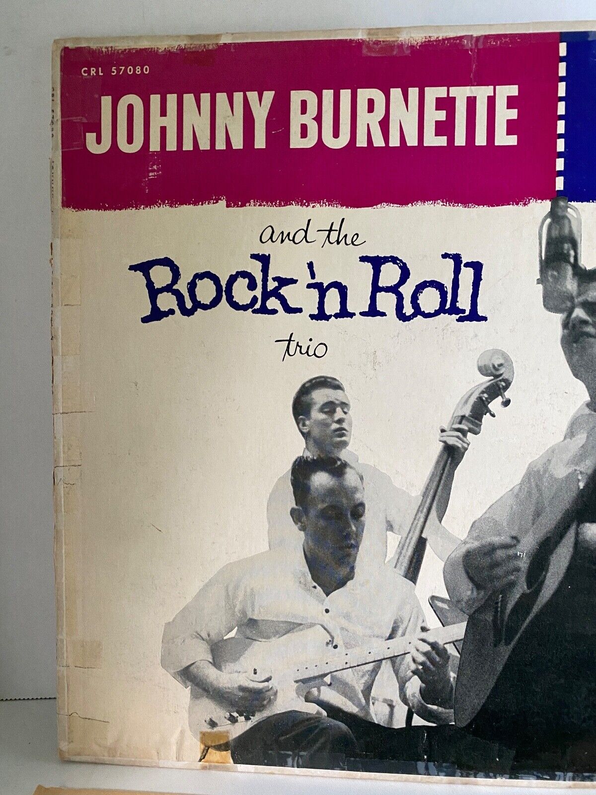 popsike.com - RARE JOHNNY BURNETTE TRIO ORIGINAL ROCKABILLY GRAIL LP ...