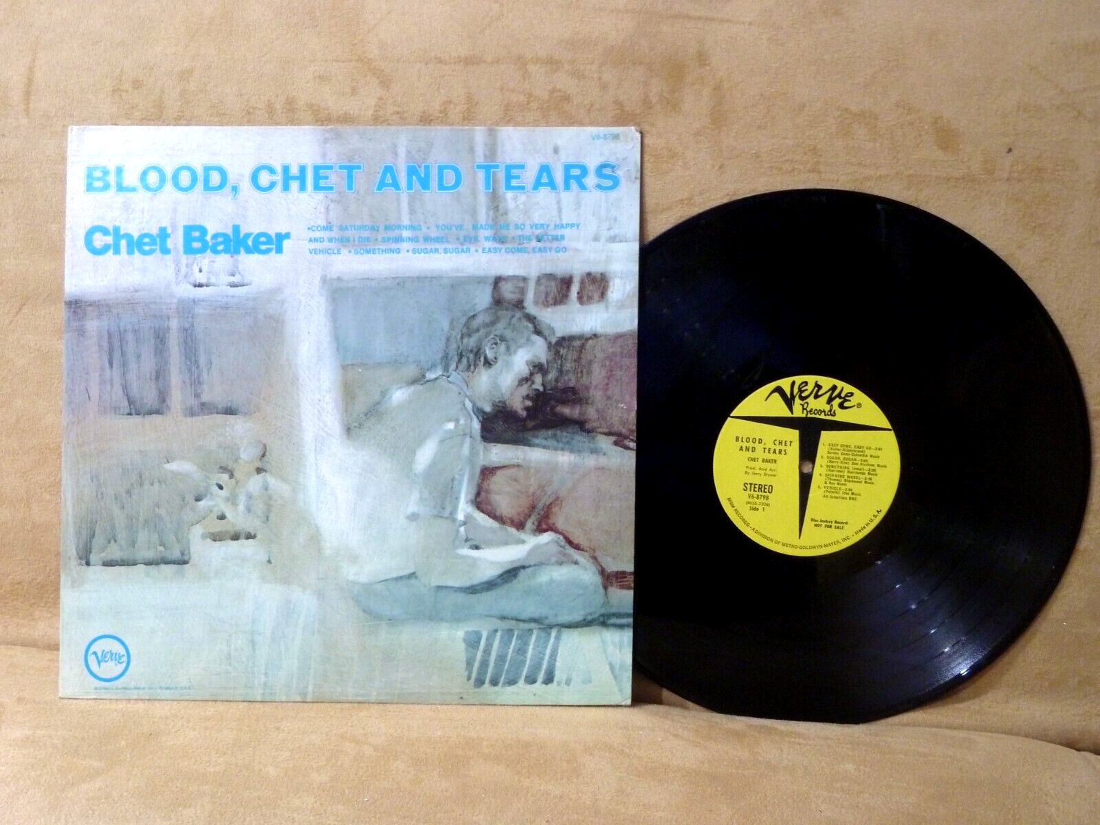 popsike.com - CHET BAKER "Blood, Chet & Tears"- Verve V6-8798- Original (1970) PROMO Vinyl LP ...