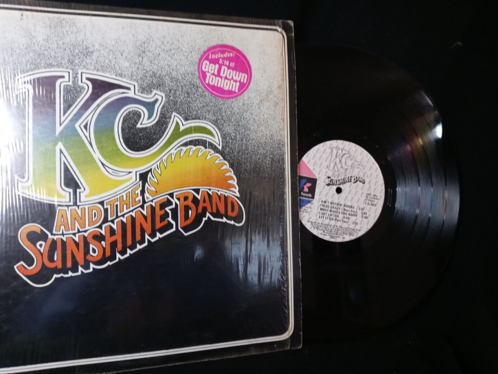 popsike.com - KC and The Sunshine Band SELF TITLED 1975 TK Records TK ...