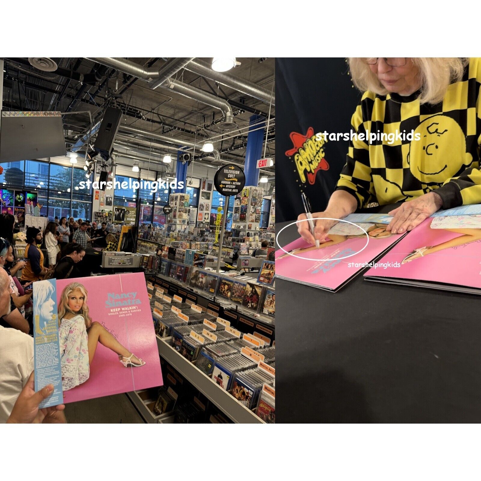 popsike.com - Nancy Sinatra signed vinyl LP Keep Walkin' Singles Demos ...