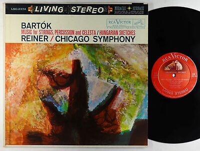 popsike.com - Reiner/Chicago Symphony - Bartok: Music for Strings LP ...