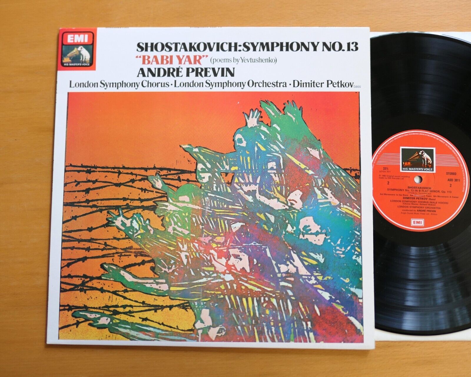 popsike.com - ASD 3911 ED1 Shostakovich Symphony 13 Babi Yar Andre ...