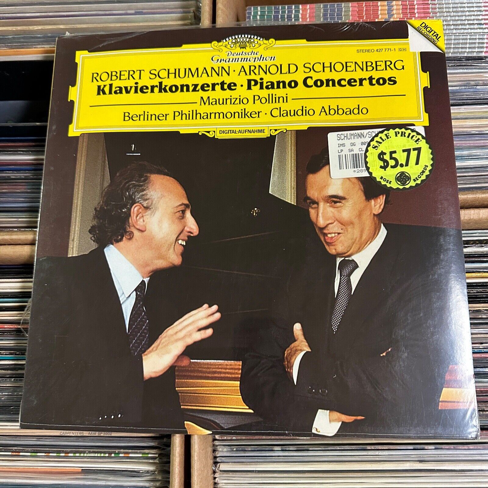 popsike.com - Piano Concertos LP Record Album Vinyl Sealed Mauricio ...