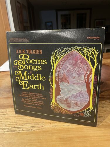 popsike.com - JRR Tolkien Reads Poems and Songs Of Middle Earth Caedmon ...