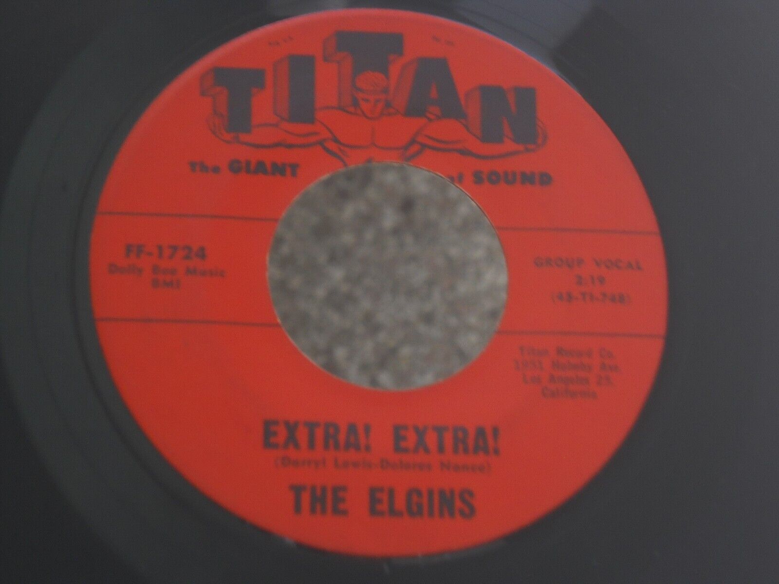 popsike.com - z23 TITAN 1724 R&B DOO WOP THE ELGINS EXTRA EXTRA MY ...