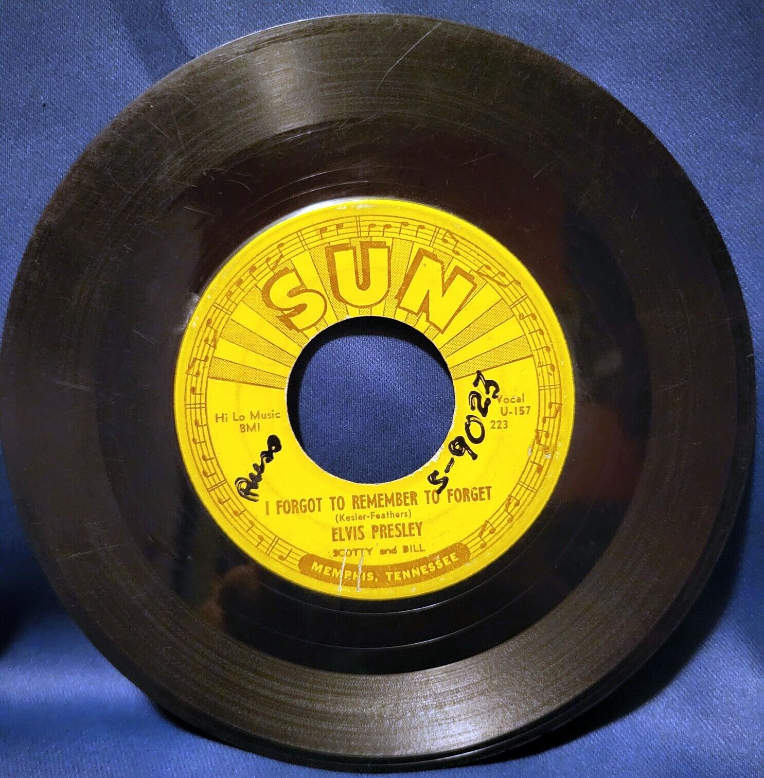 popsike.com - Elvis Presley Sun record 45 Mystery Train SUN 223 ...