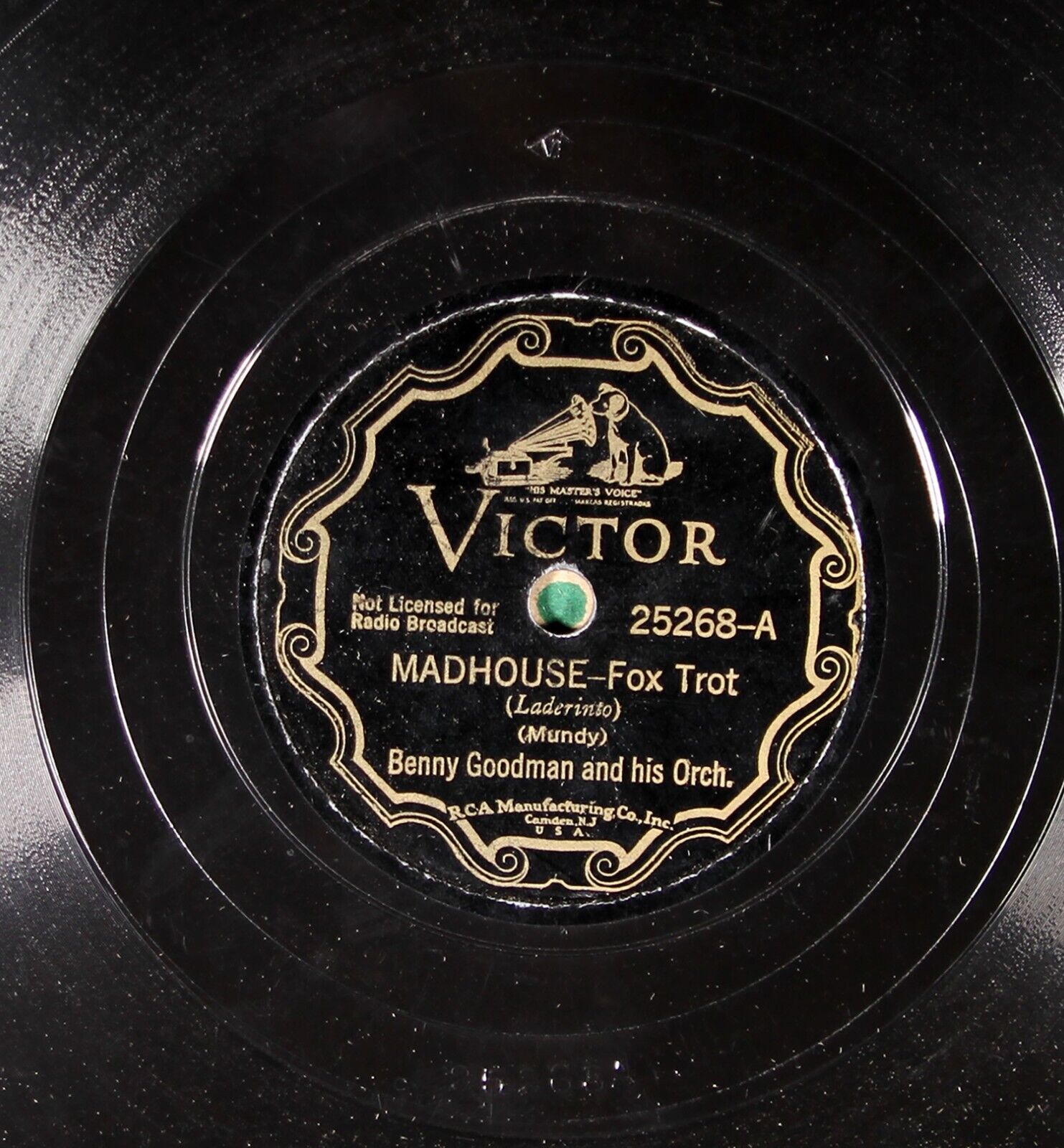 popsike.com - Benny Goodman VICTOR 25268 E- "MADHOUSE" PRE WAR JAZZ 78 ...