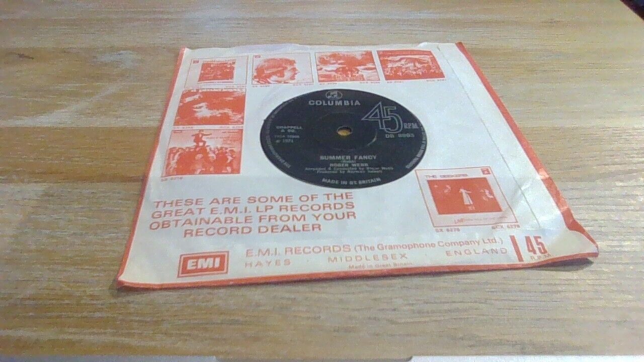 popsike.com - ROGER WEBB STRANGE REPORT TV THEME 1st COLUMBIA UK 7 ...
