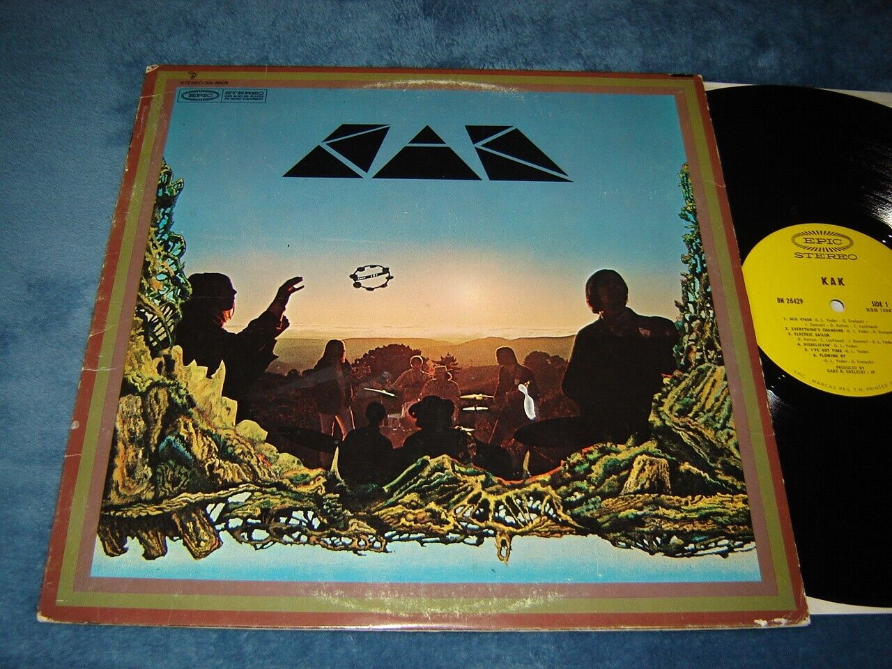 popsike.com - Kak self-titled LP US original psych 1st press on Epic ...