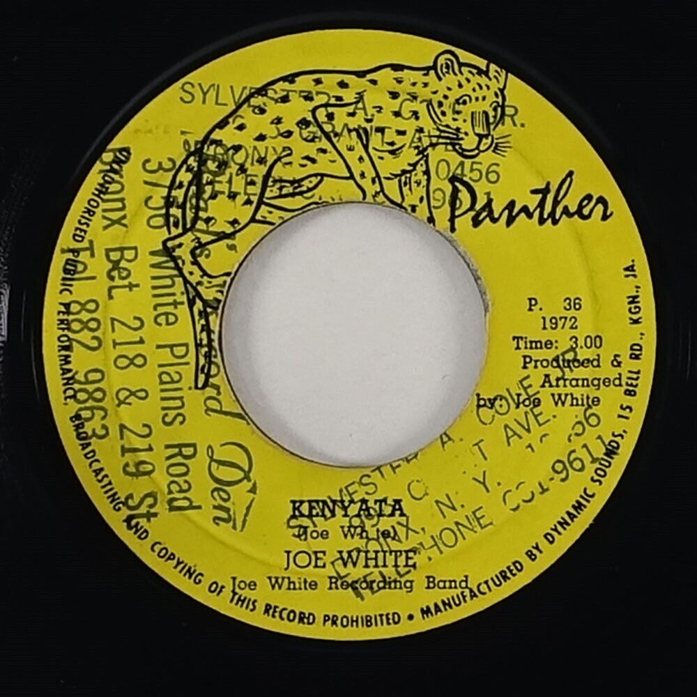 popsike.com - Joe White "Kenyata" Reggae 45 Panther HEAR - auction details