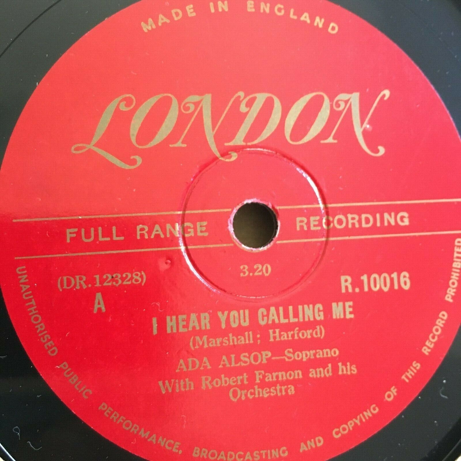 popsike.com - Ada Alsop Songs You Love Robert Farnon London 3 record ...