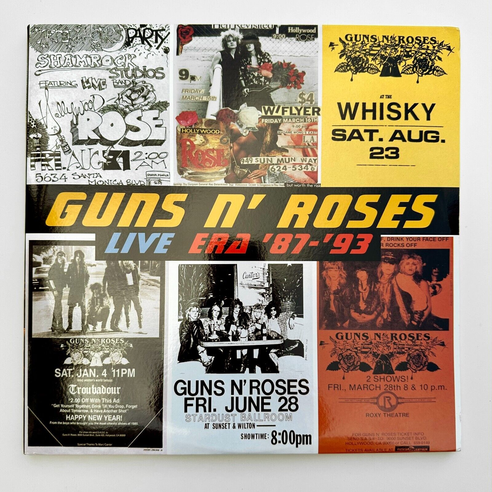 popsike.com - Guns N' Roses Live ERA '87-'93 1999 Gatefold Vinyl 4 LP ...