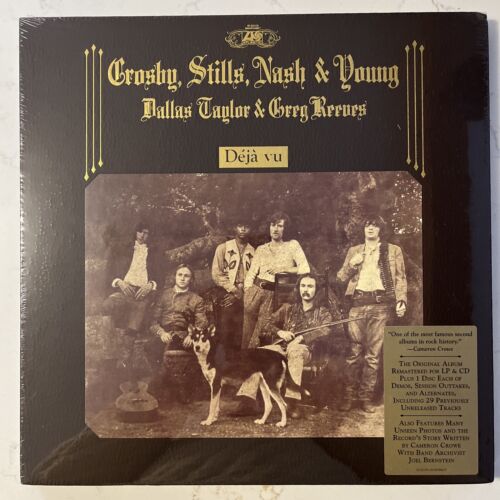 popsike.com - CSN & Y DEJA VU 50th ANNIVERSARY LP / 4 CD BOX SET SEALED ...