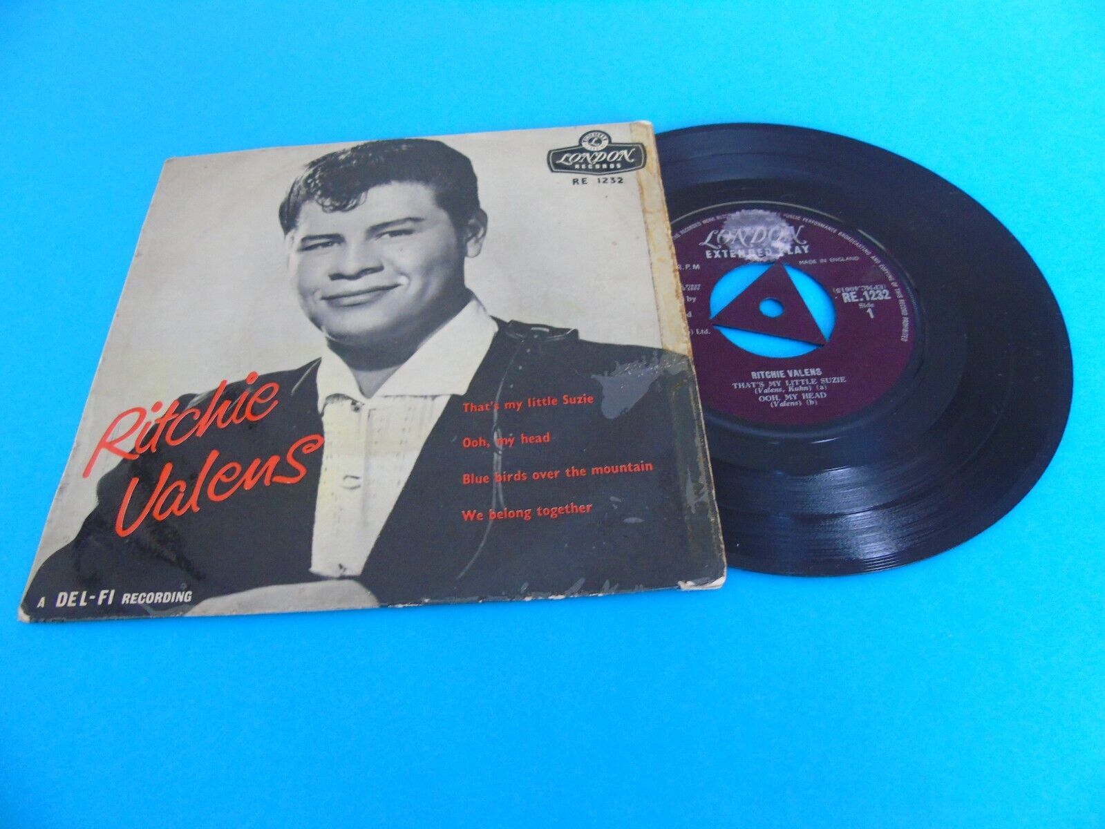 popsike.com - Ritchie Valens 7" vinyl EP - Ritchie Valens - auction details