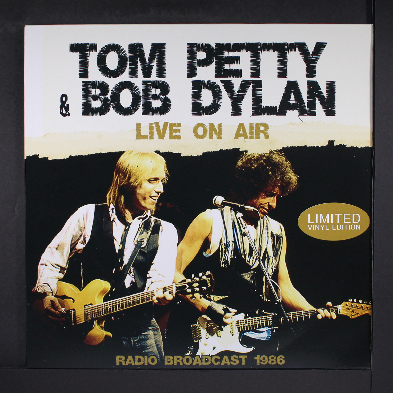 popsike.com - TOM PETTY & BOB DYLAN: live on air LASER MEDIA 12" LP 33 ...