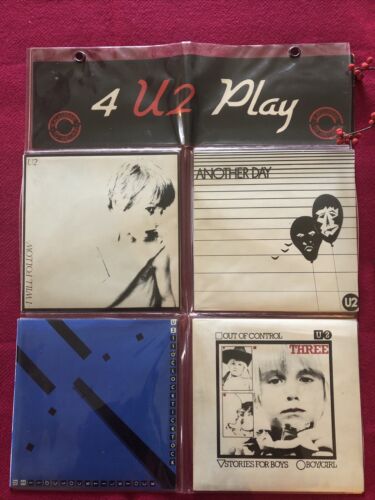 popsike.com - U2 4 U2 PLAY IRISH IMPORT 45 RPM PICTURE SLEEVES ...