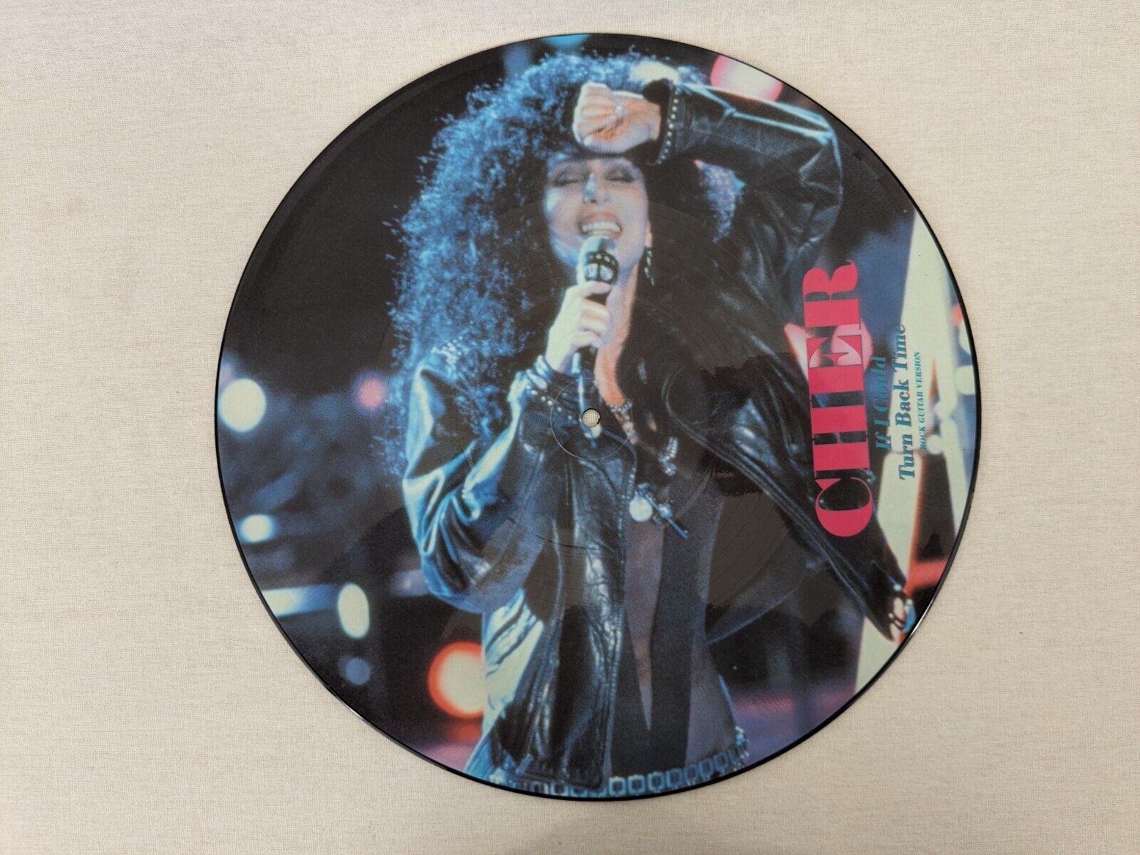 popsike.com - Cher If I Could Turn Back Time 12'' Picture Disc Vinyl ...