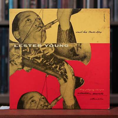 popsike.com - Lester Young - And His Tenor Sax - 10" LP - 1953 Aladdin ...