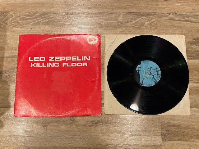 popsike.com - Led Zeppelin Killing Floor Rare Vinyl LP G Play Tested ...