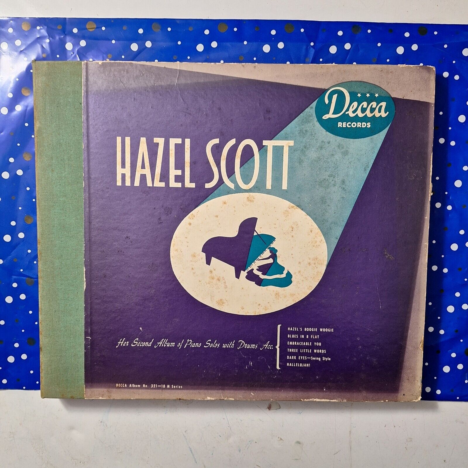 popsike.com - Hazel Scott Her Second Album Piano Solos w/ Drum 78 rpms ...