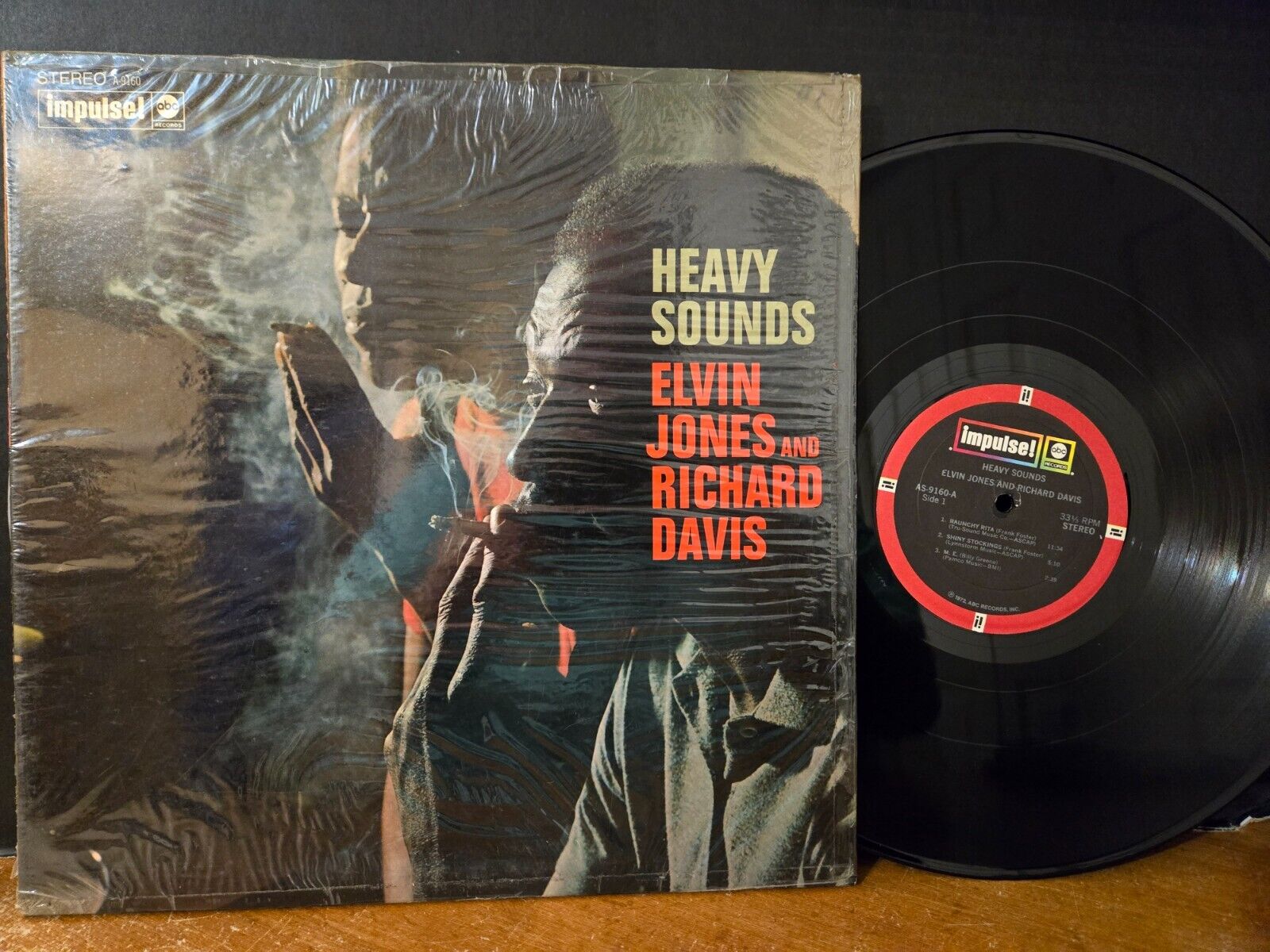 popsike.com - Elvin Jones And Richard Davis – Heavy Sounds 1972 Impulse ...