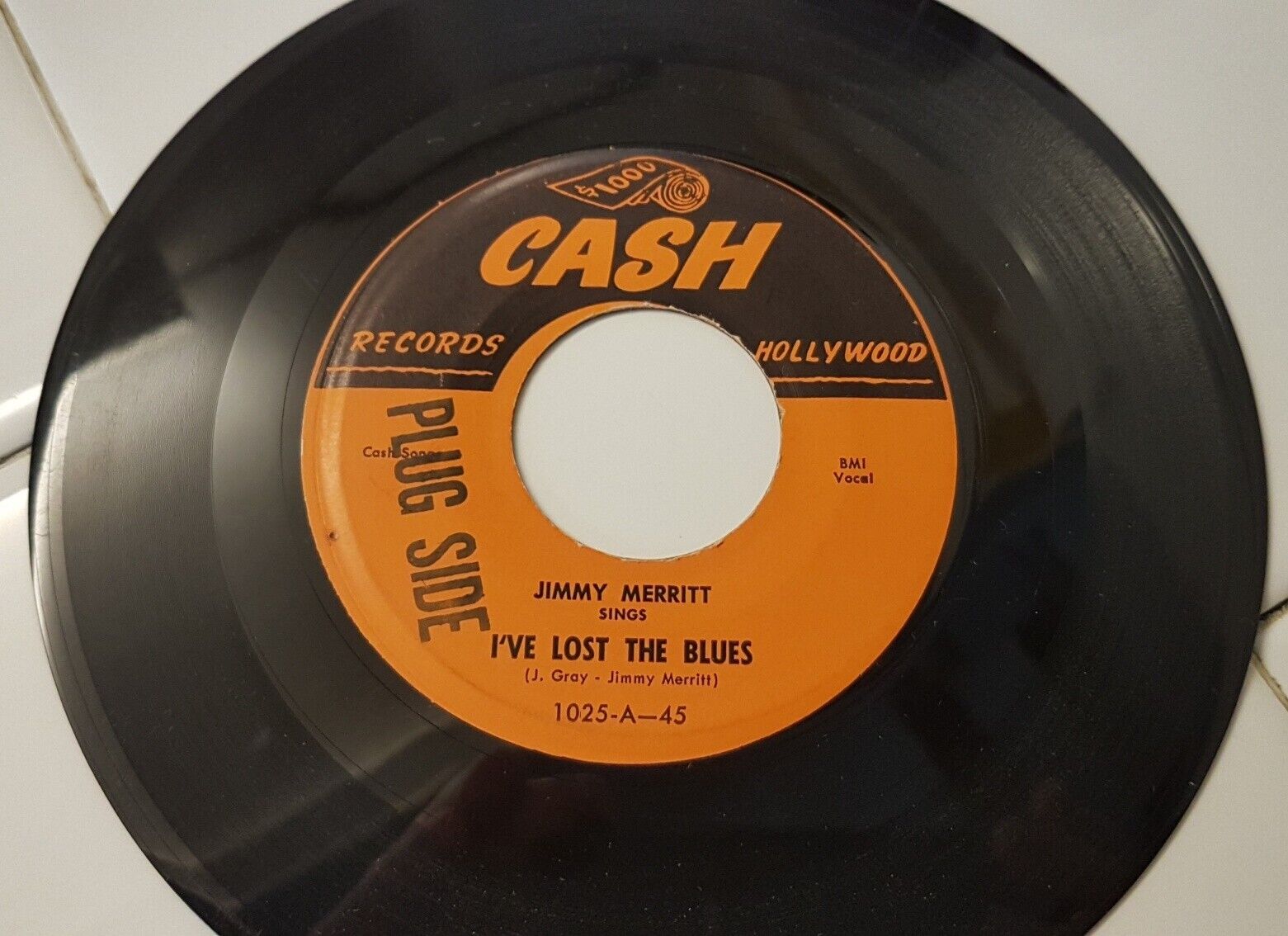 popsike.com - RARE ORIGINAL 1956 ROCKABILLY 45 JIMMY MERRITT EDDIE ...