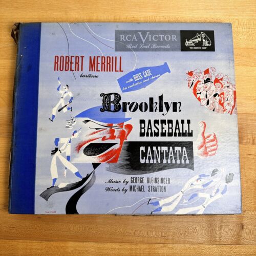 popsike.com - ROBERT MERRILL 78 rpm Brooklyn Baseball Cantata - 2 ...