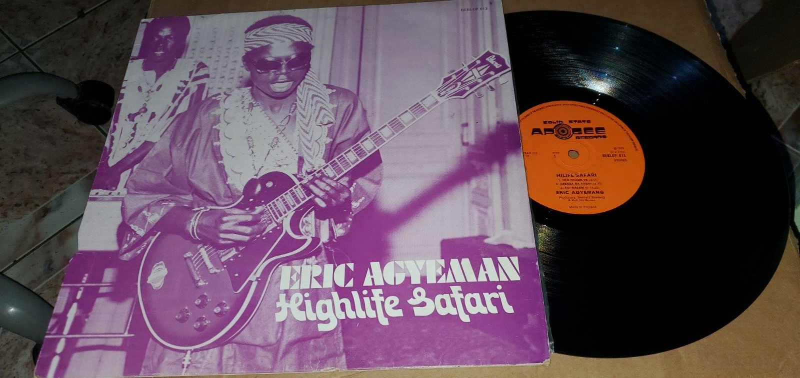 popsike.com - Eric Agyeman ?- Highlife Safari **Apogee Records ?BEBLOP ...