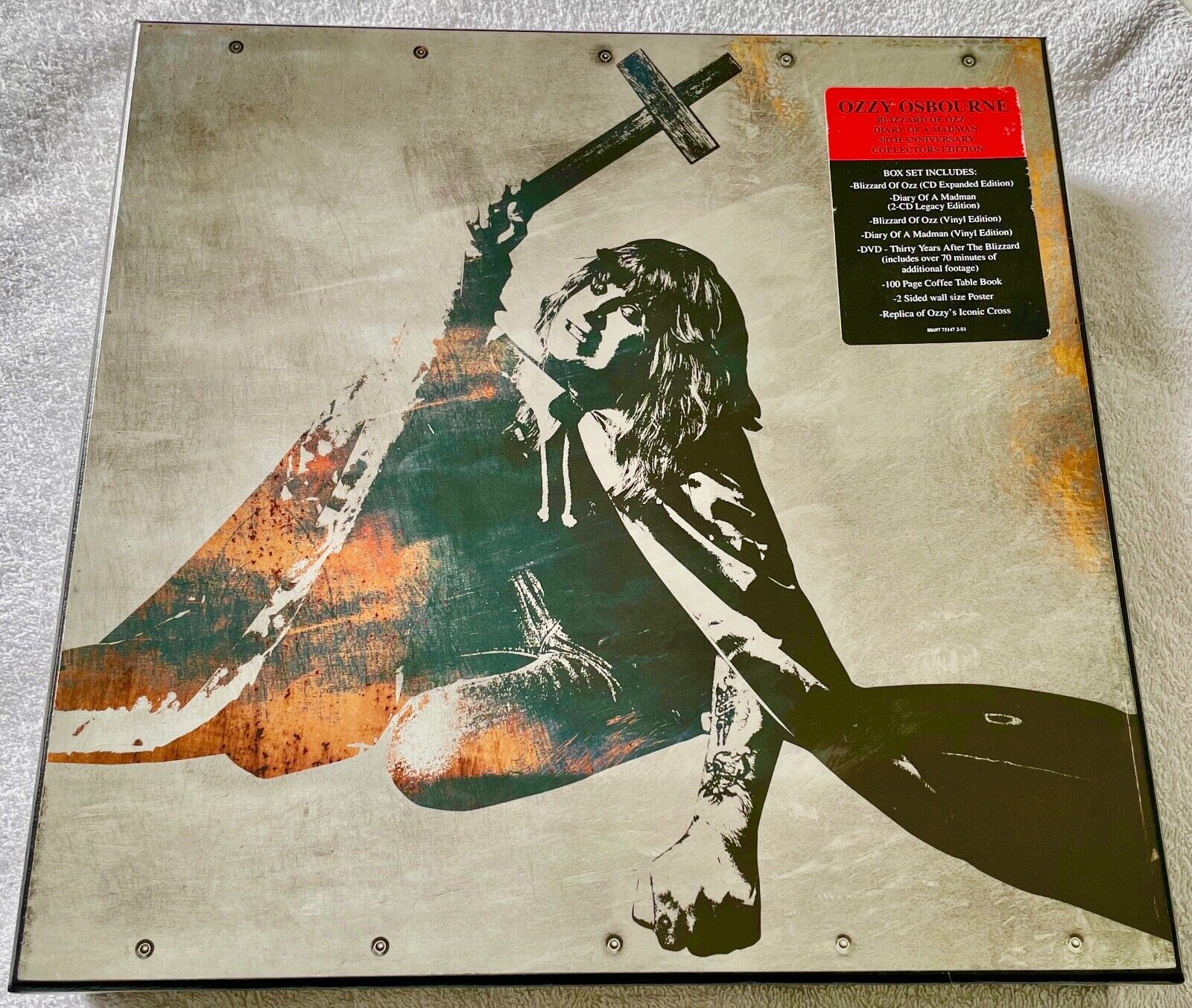 popsike.com - Ozzy Osbourne/Blizzard Of Ozz-Diary Of A Madman 30th ...