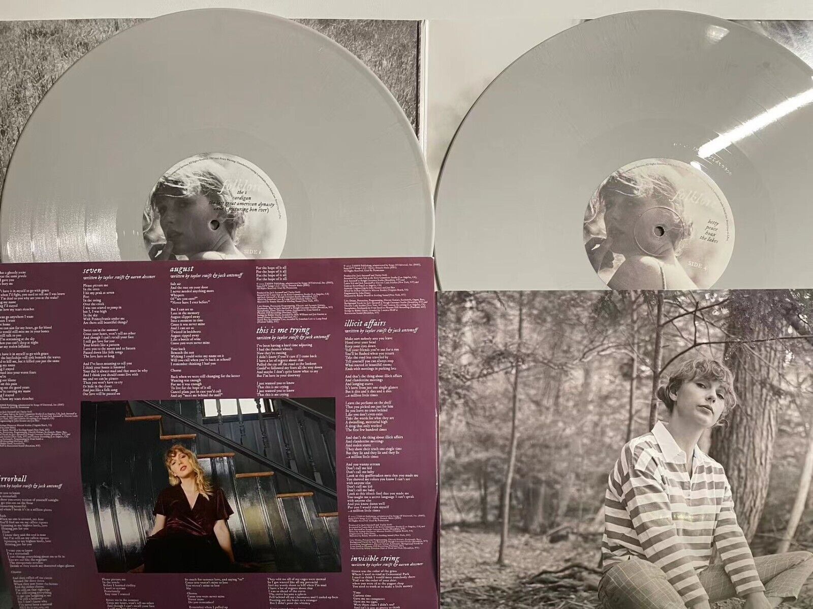 popsike.com - Taylor Swift Folklore Meet Me Behind The Mall Vinyl ...