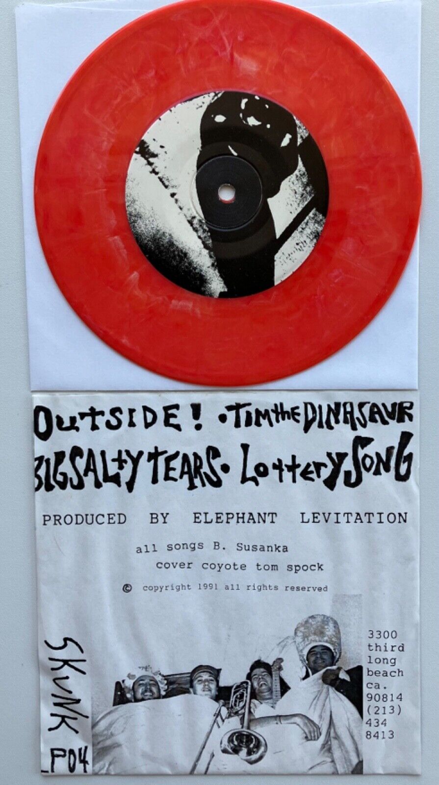 popsike.com - THE ZIGGENS - S/T 1991 7” EP - VERY RARE ON SKUNK RECORDS ...