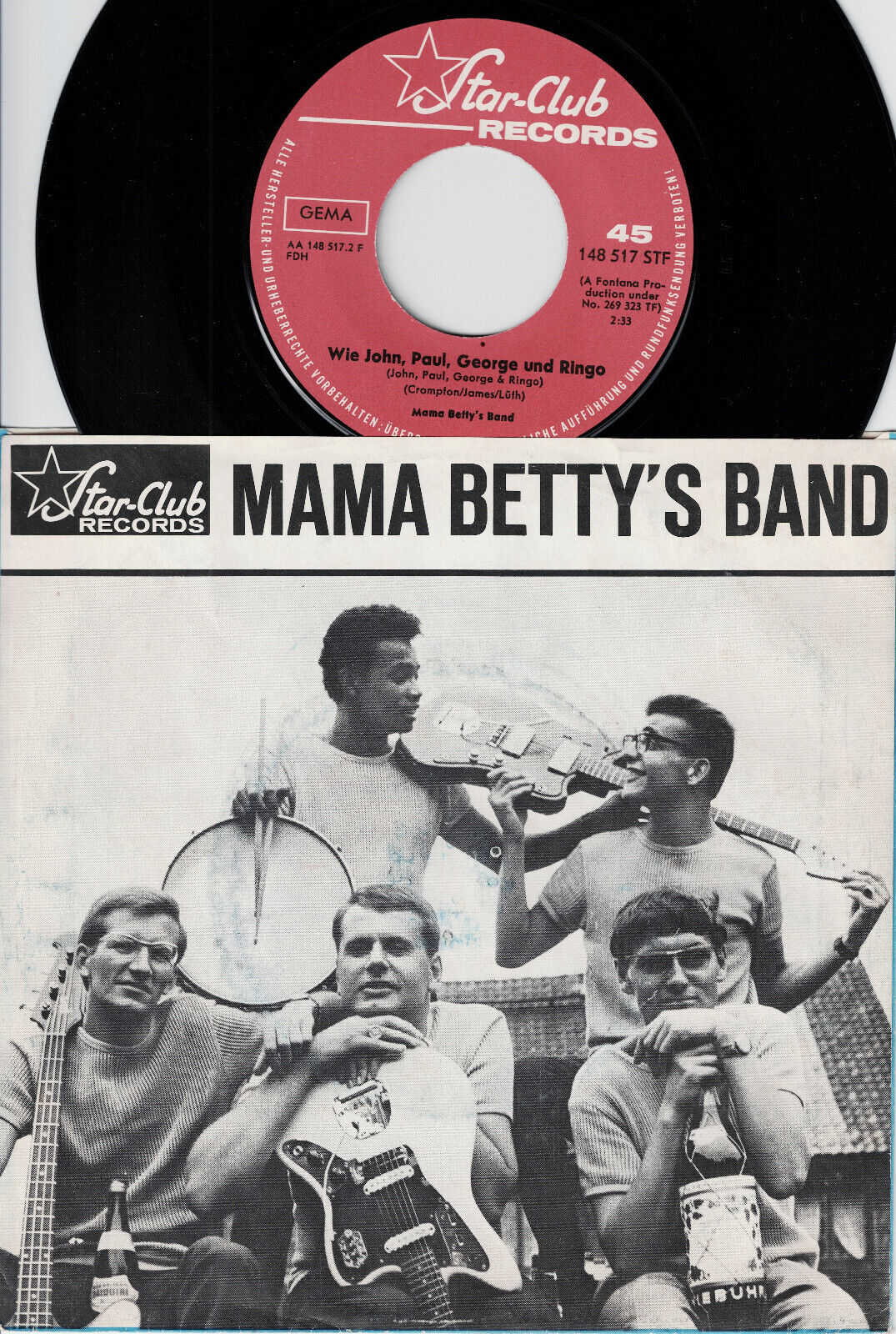 popsike.com - 7 " MAMA BETTY'S BAND die Liebesmedizin / wie John,Paul ...
