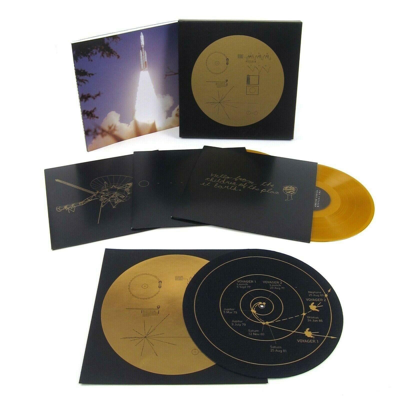 popsike.com - NASA Voyager Golden Record 40th Anniversary Soundtrack ...