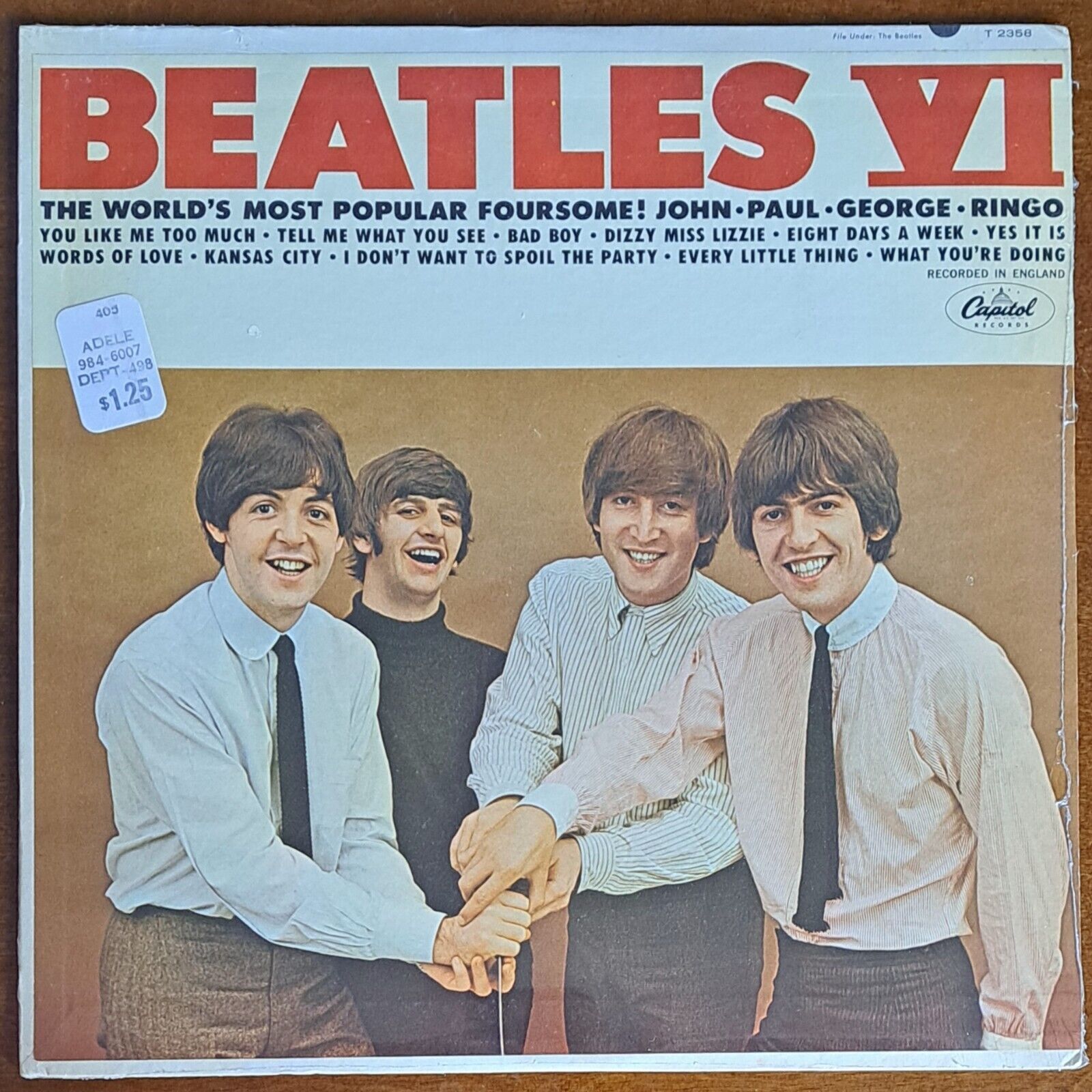 popsike.com - SEALED MONO BEATLES Beatles VI 1965 ORIGINAL COMPLETELY ...