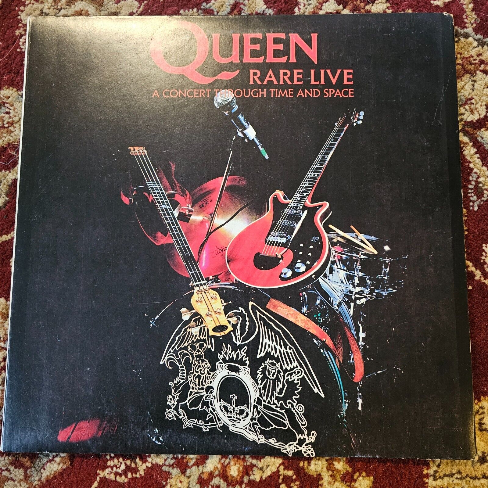 popsike.com - QUEEN RARE LIVE A CONCERT THROUGH TIME AND SPACE JAPANESE ...