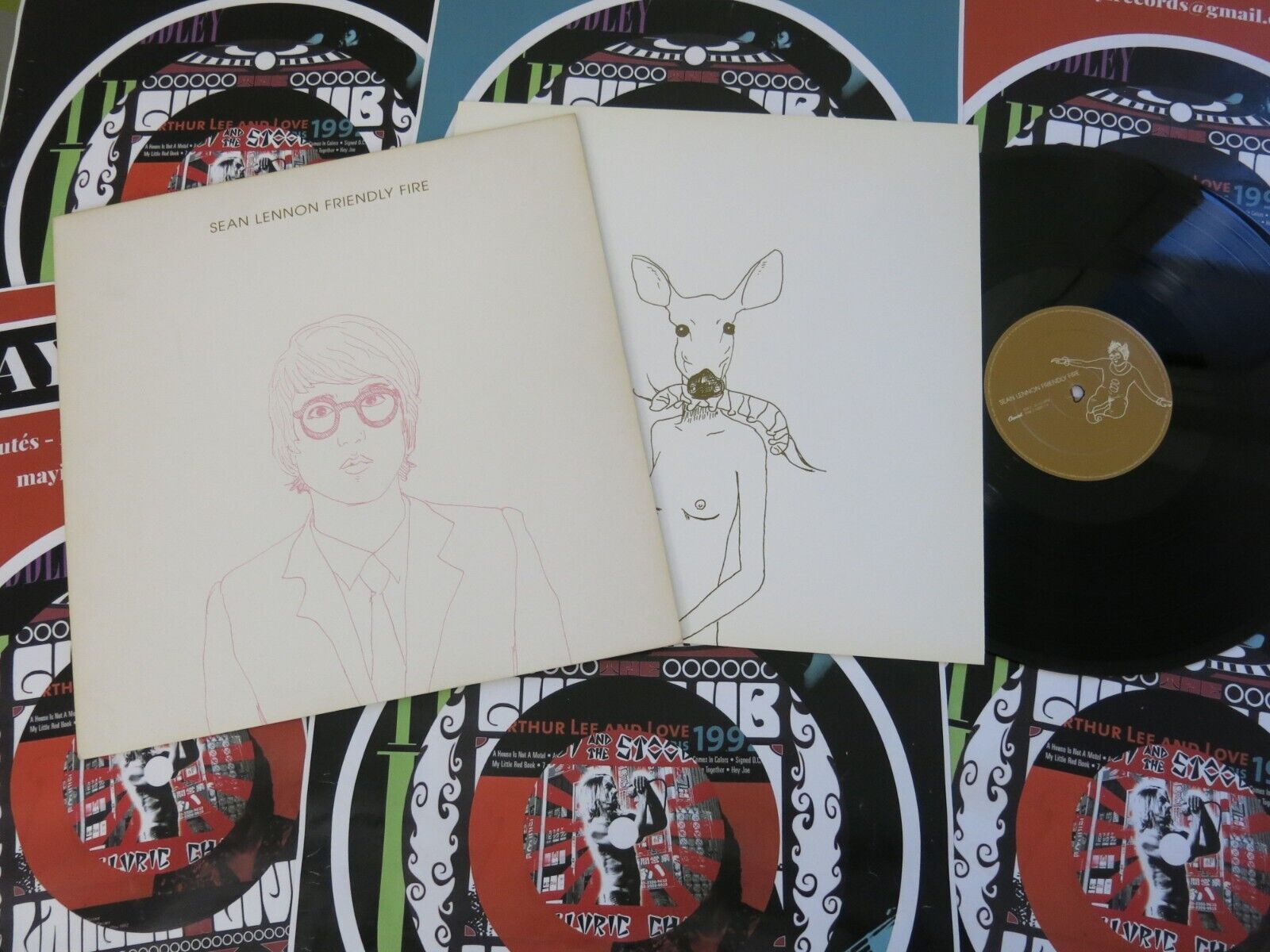popsike.com - SEAN LENNON Friendly Fire ORIGINAL EU LP - auction details