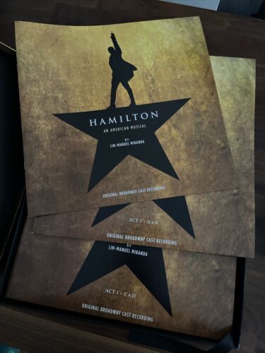 popsike.com - Hamilton An American Musical by Original Broadway Cast of ...