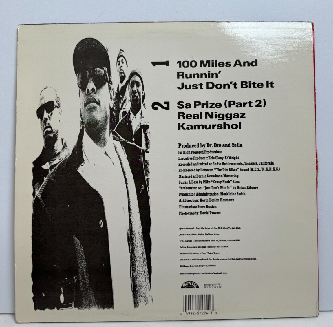 popsike.com - N.W.A. - 100 Miles And Runnin' - 1990 Ruthless Records ...