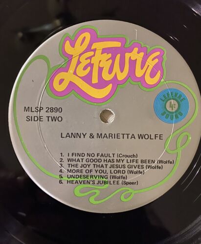 popsike.com - United Pentecostal - Lanny & Marietta Wolfe, (rare) 1968 ...