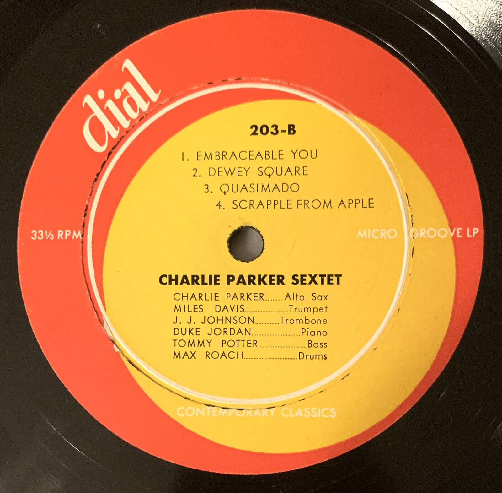 popsike.com - CHARLIE PARKER NO 3 DIAL LP 1949 10 INCH RARE RECORD BOP ...