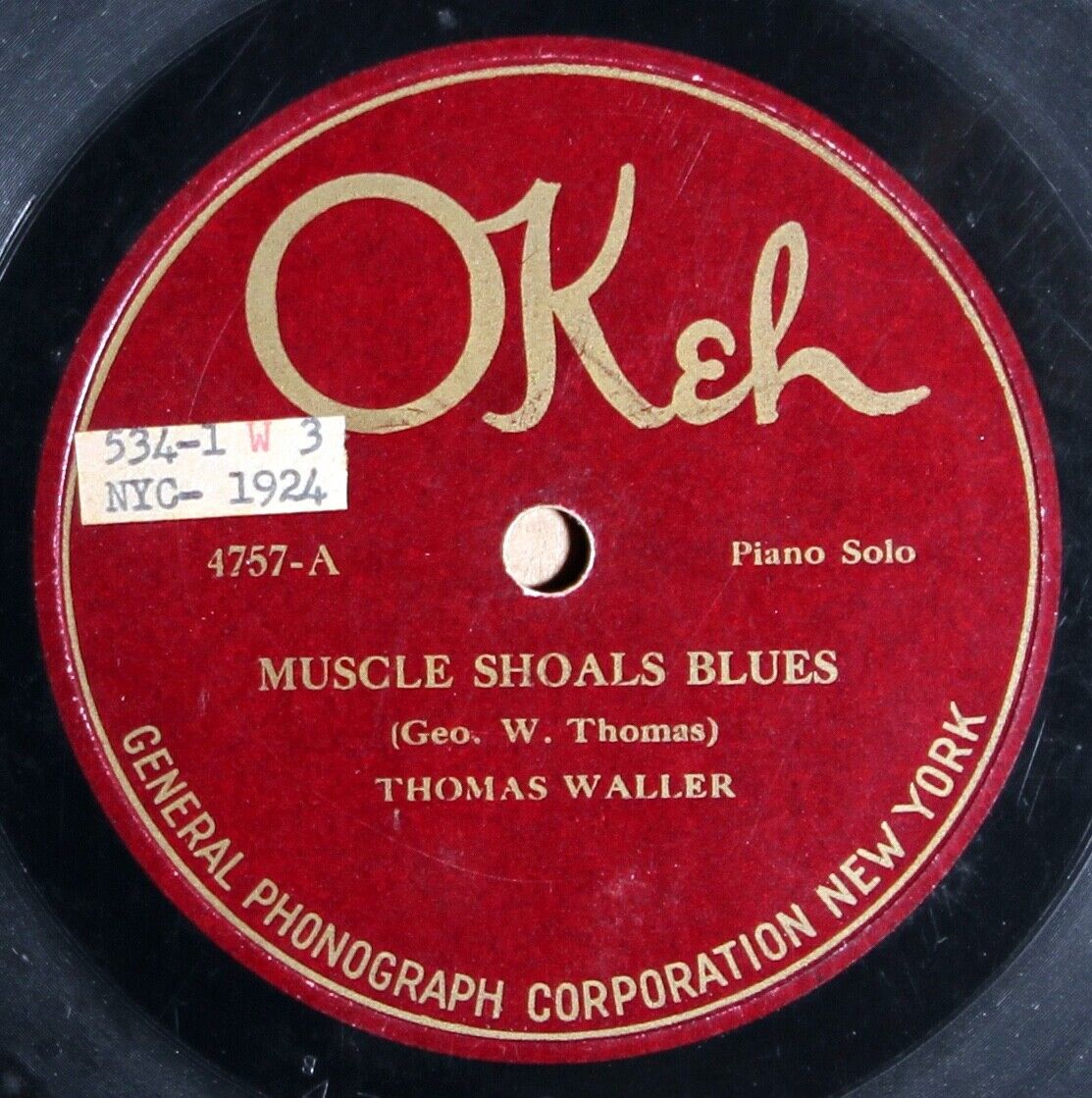 popsike.com - Thomas Waller V-V+ OKEH 4757 78rpm - auction details